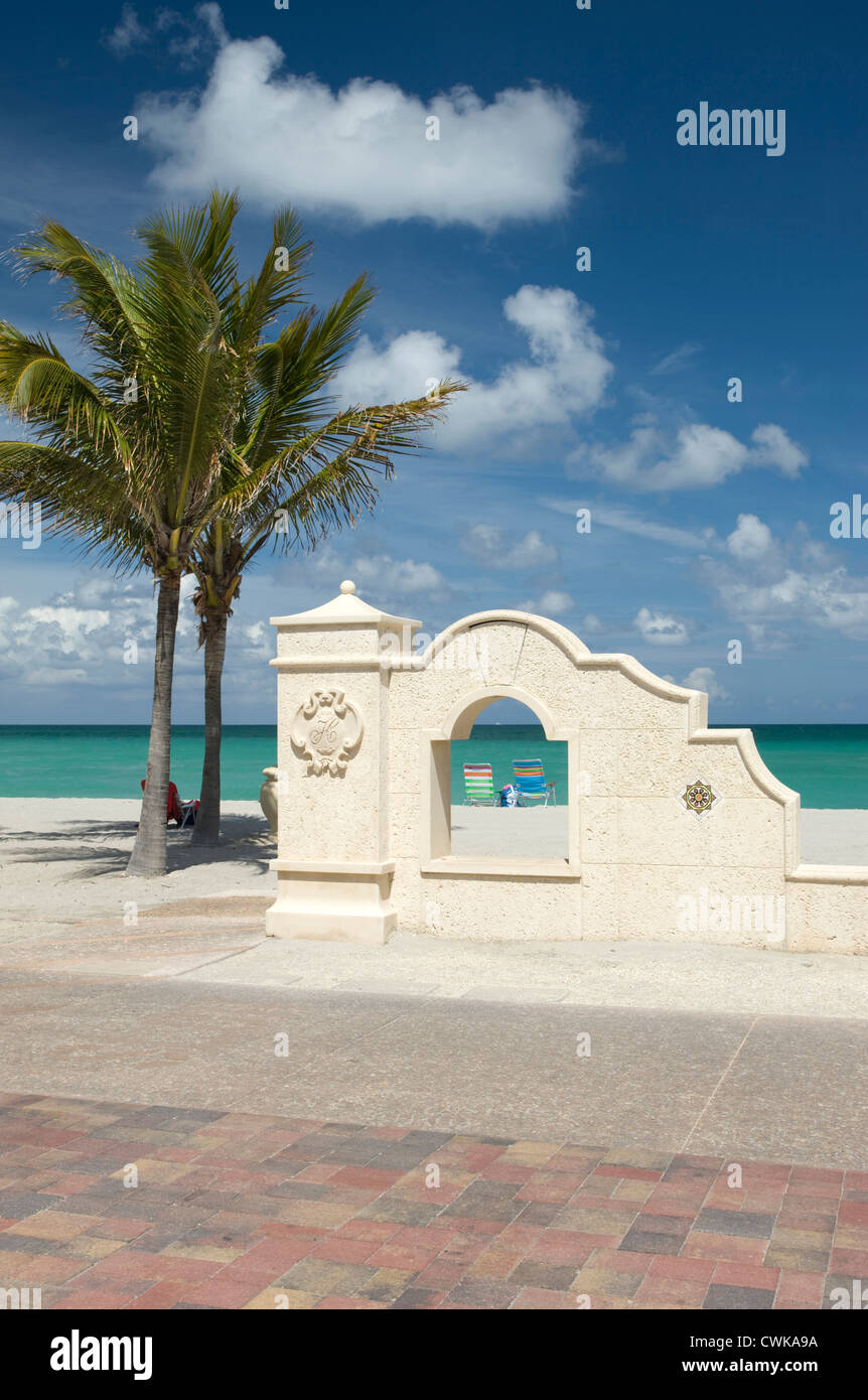 WATERFRONT PROMENADE HOLLYWOOD BEACH FLORIDA USA Stock Photo - Alamy