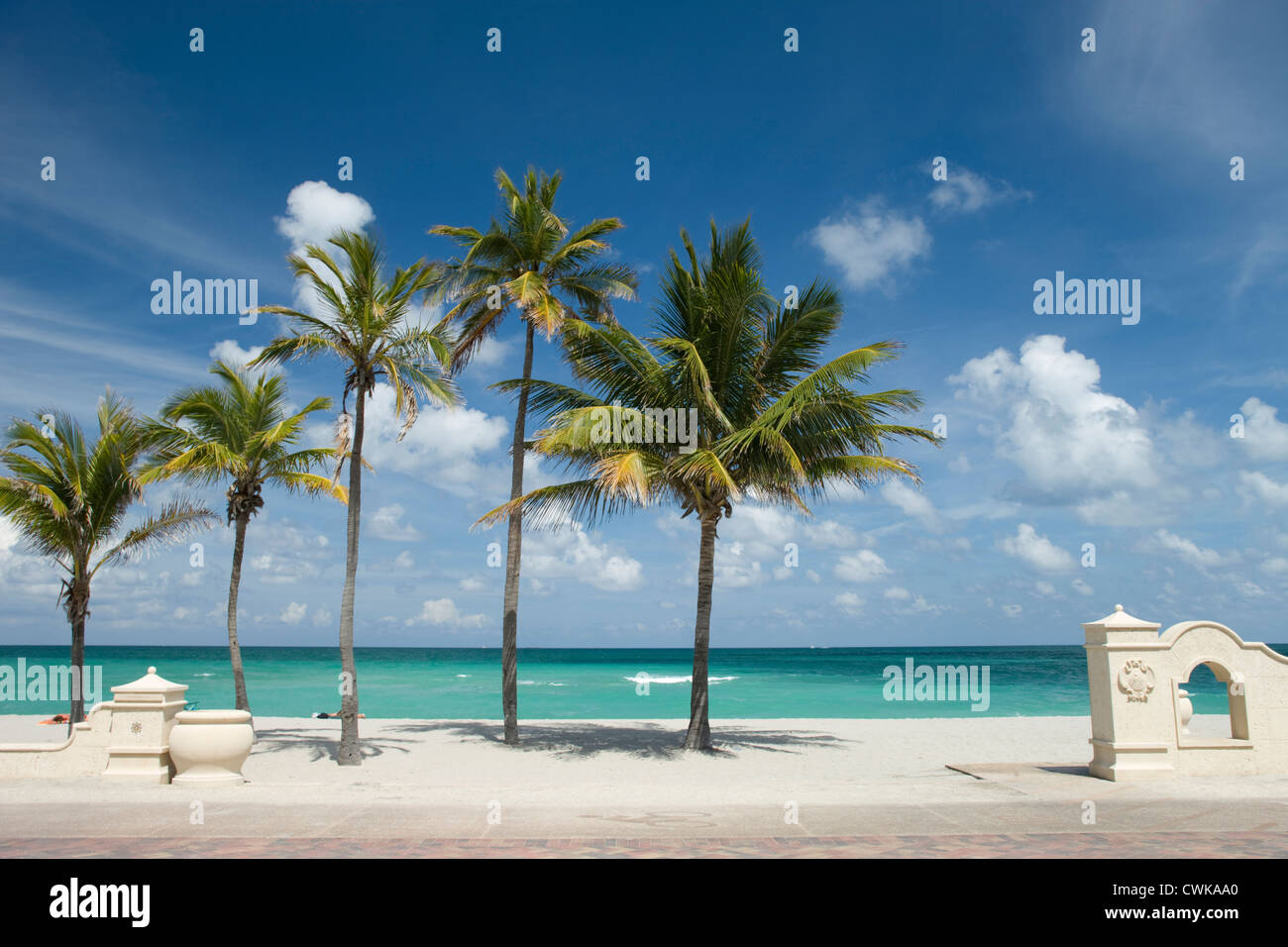 WATERFRONT PROMENADE HOLLYWOOD BEACH FLORIDA USA Stock Photo - Alamy
