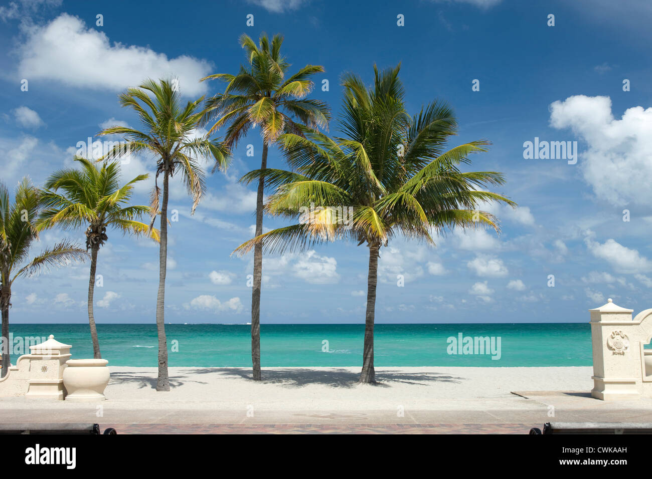WATERFRONT PROMENADE HOLLYWOOD BEACH FLORIDA USA Stock Photo - Alamy