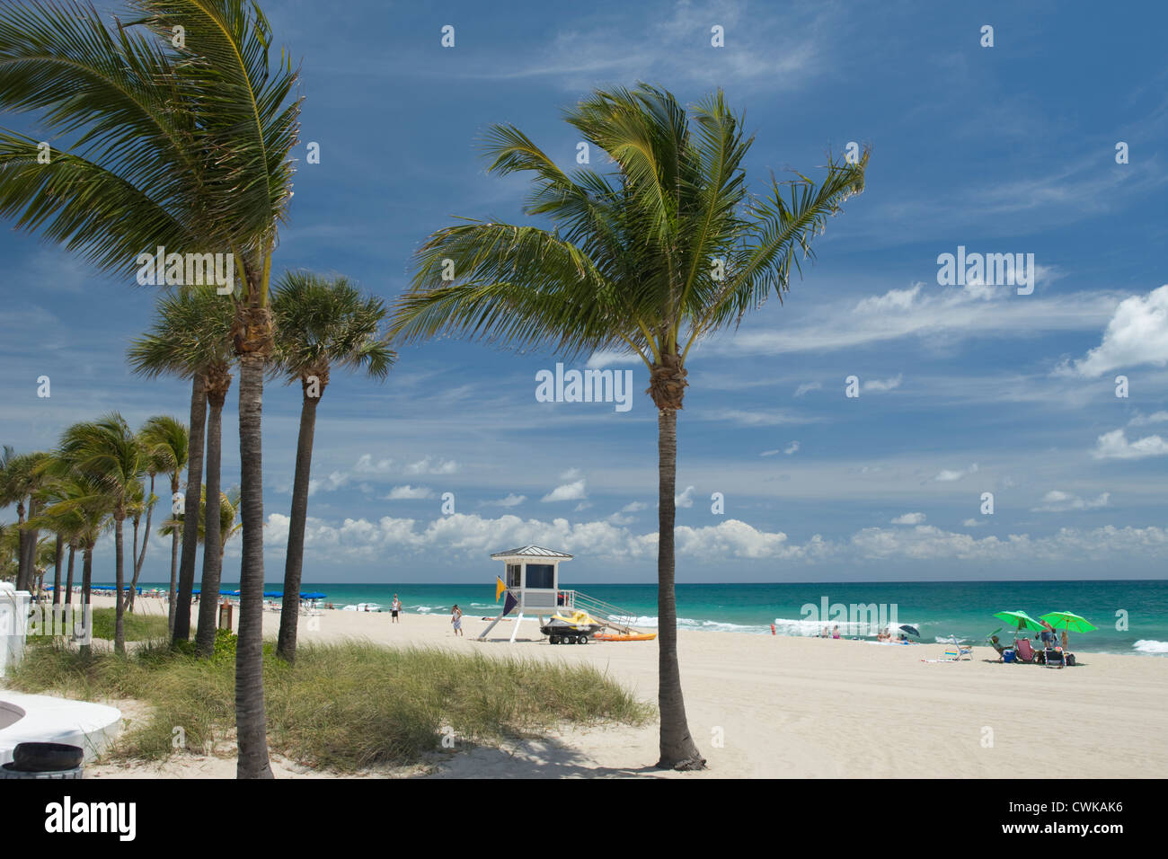 SEABREEZE BOULEVARD PROMENADE FORT LAUDERDALE FLORIDA USA Stock Photo ...
