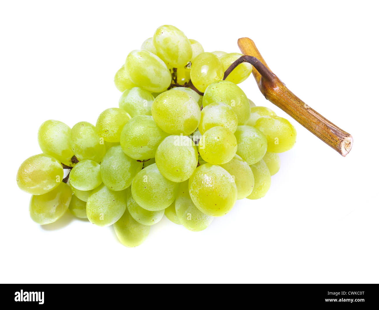 Wine grapes on wooden Cut Out Stock Images & Pictures - Alamy