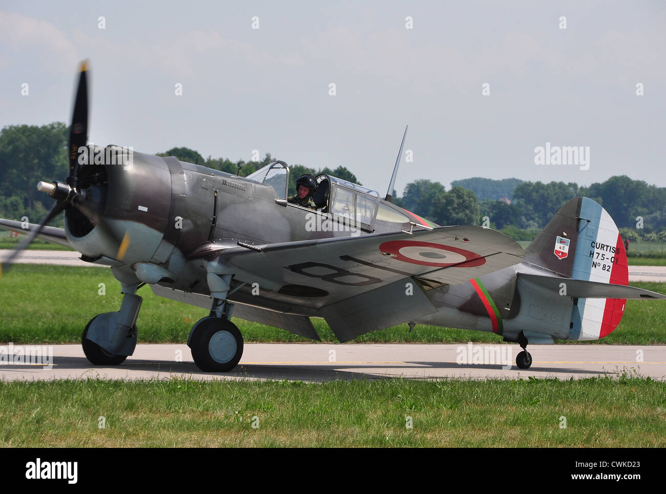 Curtiss Hawk 75A-1 Stock Photo - Alamy