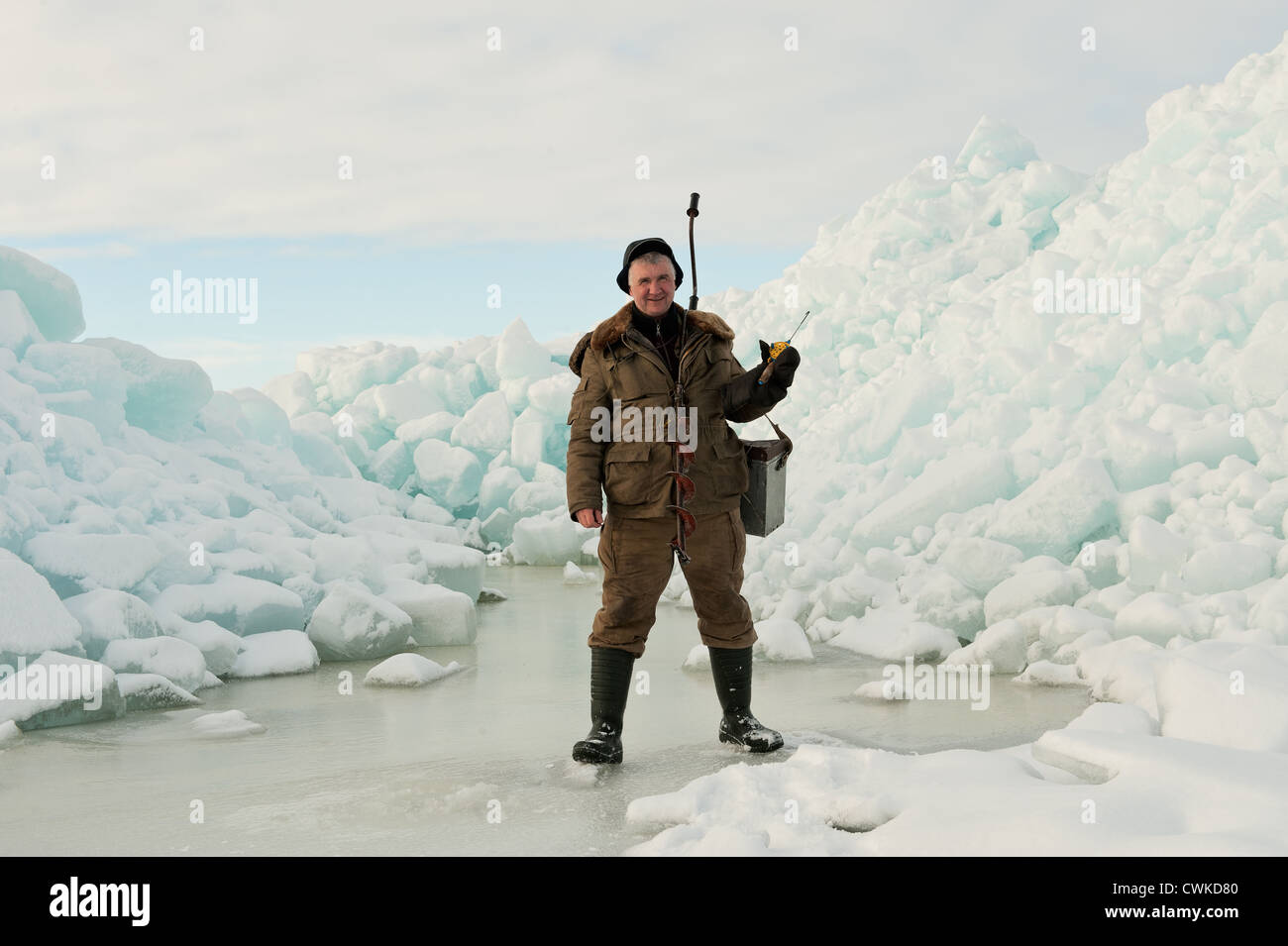 Frozen person block ice hi-res stock photography and images - Alamy