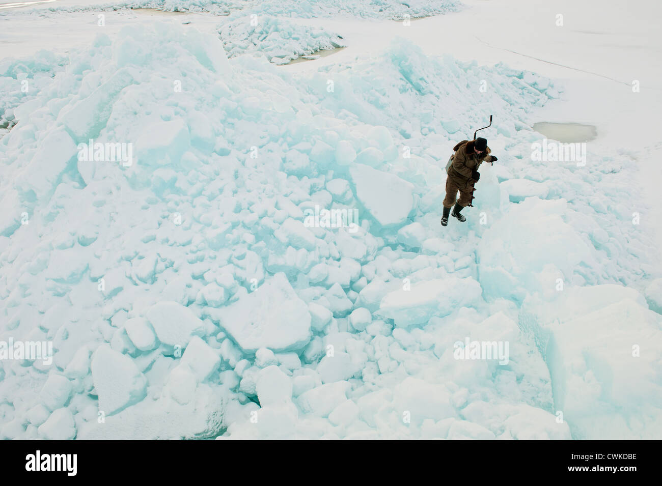 Frozen person block ice hi-res stock photography and images - Alamy
