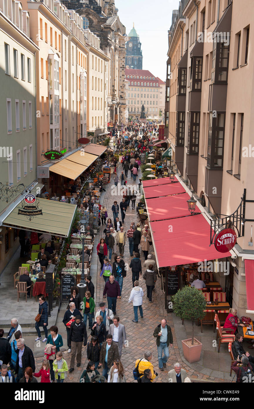 Street scene, Dresden, Germany Stock Photo - Alamy