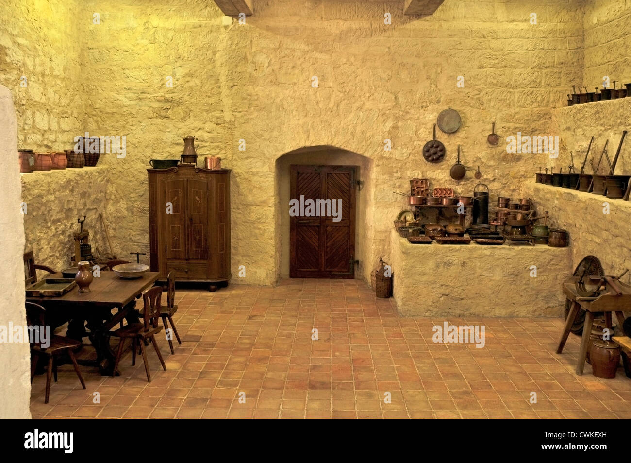 Gothic Castle Dining Room High Resolution Stock Photography and Images ...
