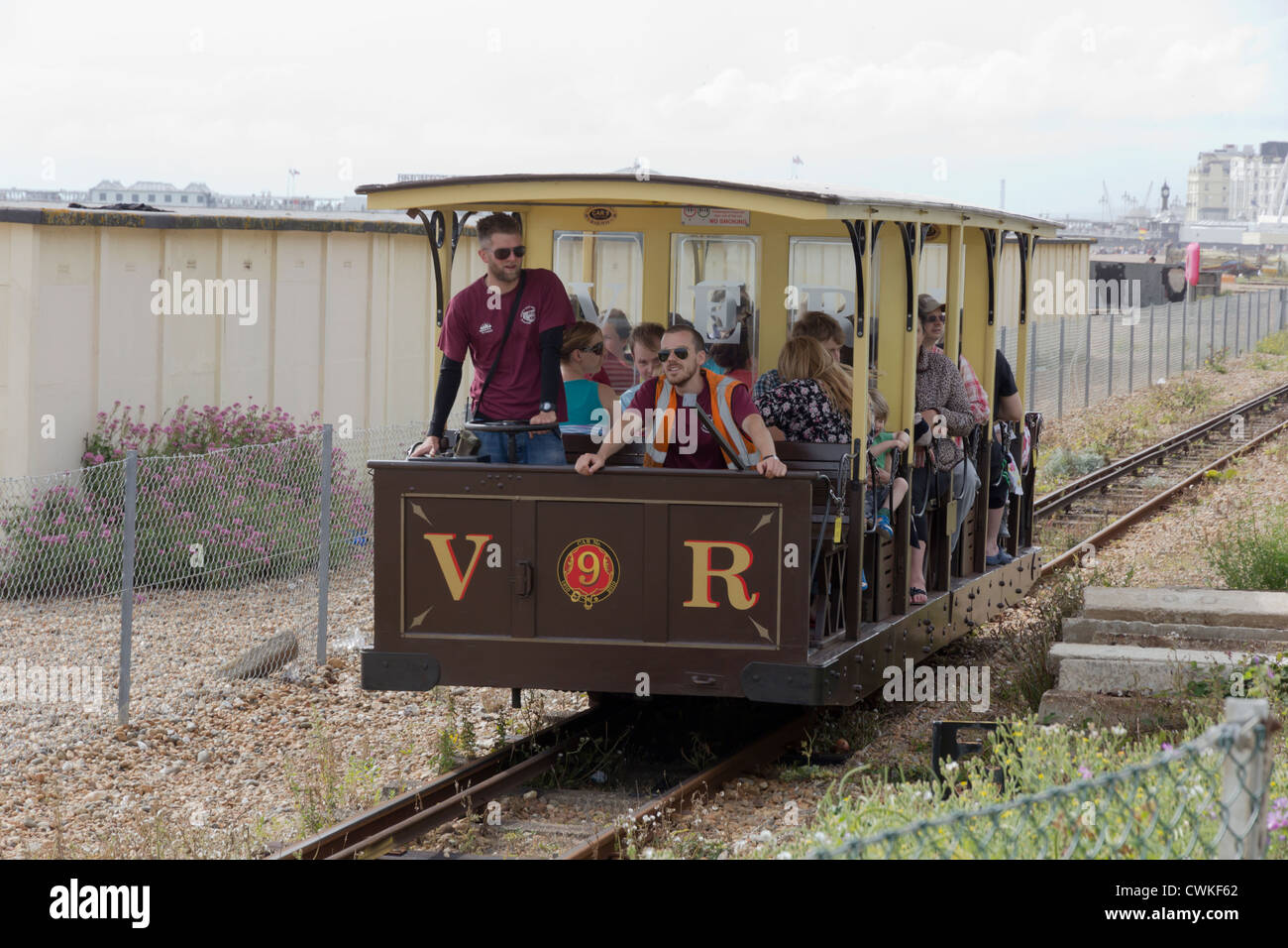 The Volks Railway was the first public electric railway in the world ...
