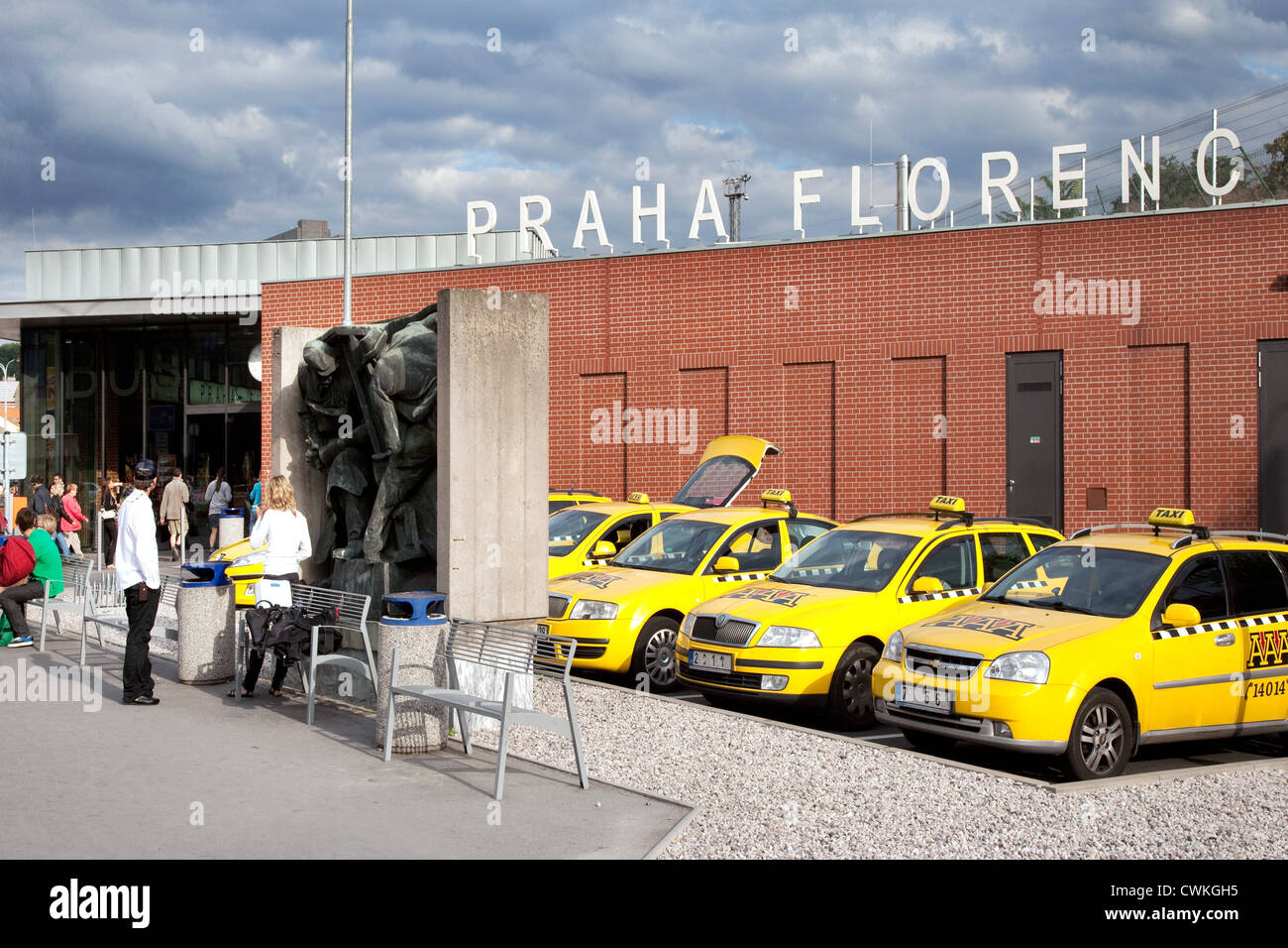 Prague bus station florenc hi-res stock photography and images - Alamy