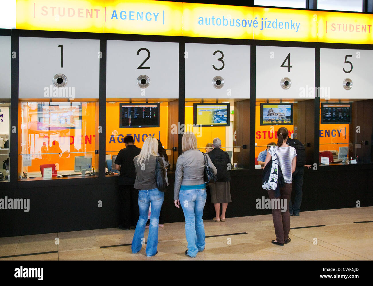 Prague bus station florenc hi-res stock photography and images - Alamy