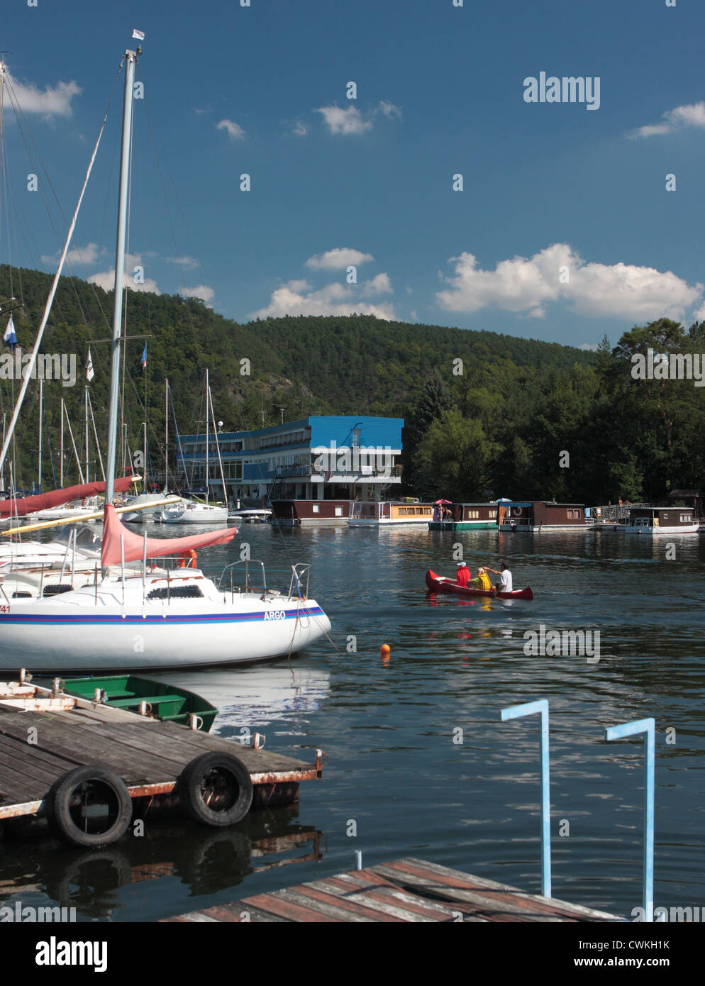 Reservoir Slapy High Resolution Stock Photography and Images - Alamy