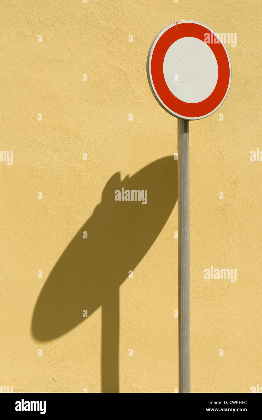 Inhibition Sign High Resolution Stock Photography and Images - Alamy
