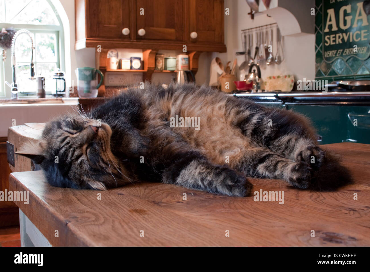 Farmhouse kitchen aga hi-res stock photography and images - Alamy