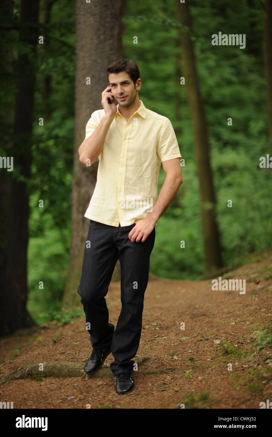 Man In The Wood High Resolution Stock Photography and Images - Alamy