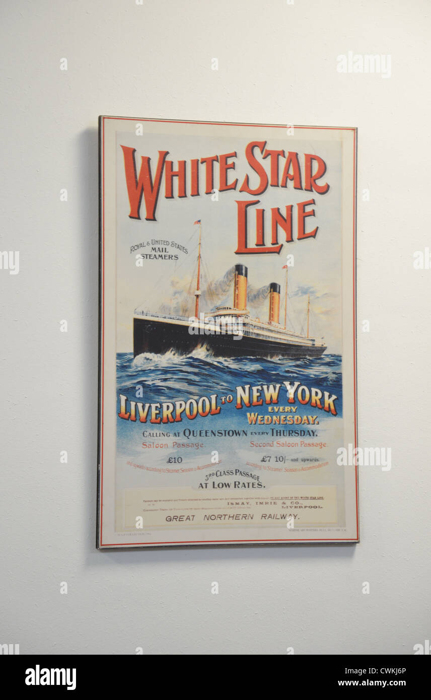 White star line hi-res stock photography and images - Alamy