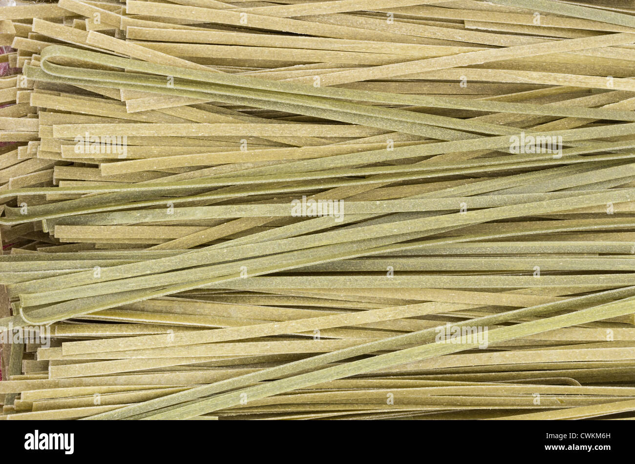 Fresh dried pasta on display at the market Stock Photo - Alamy