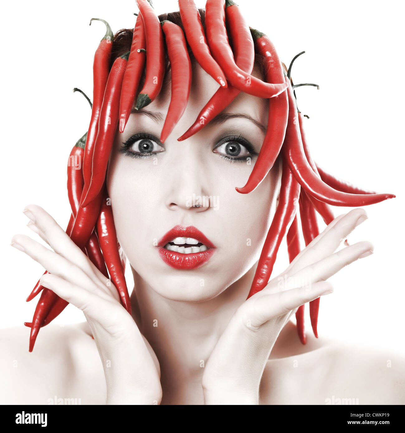 Chilli lips hi-res stock photography and images - Alamy