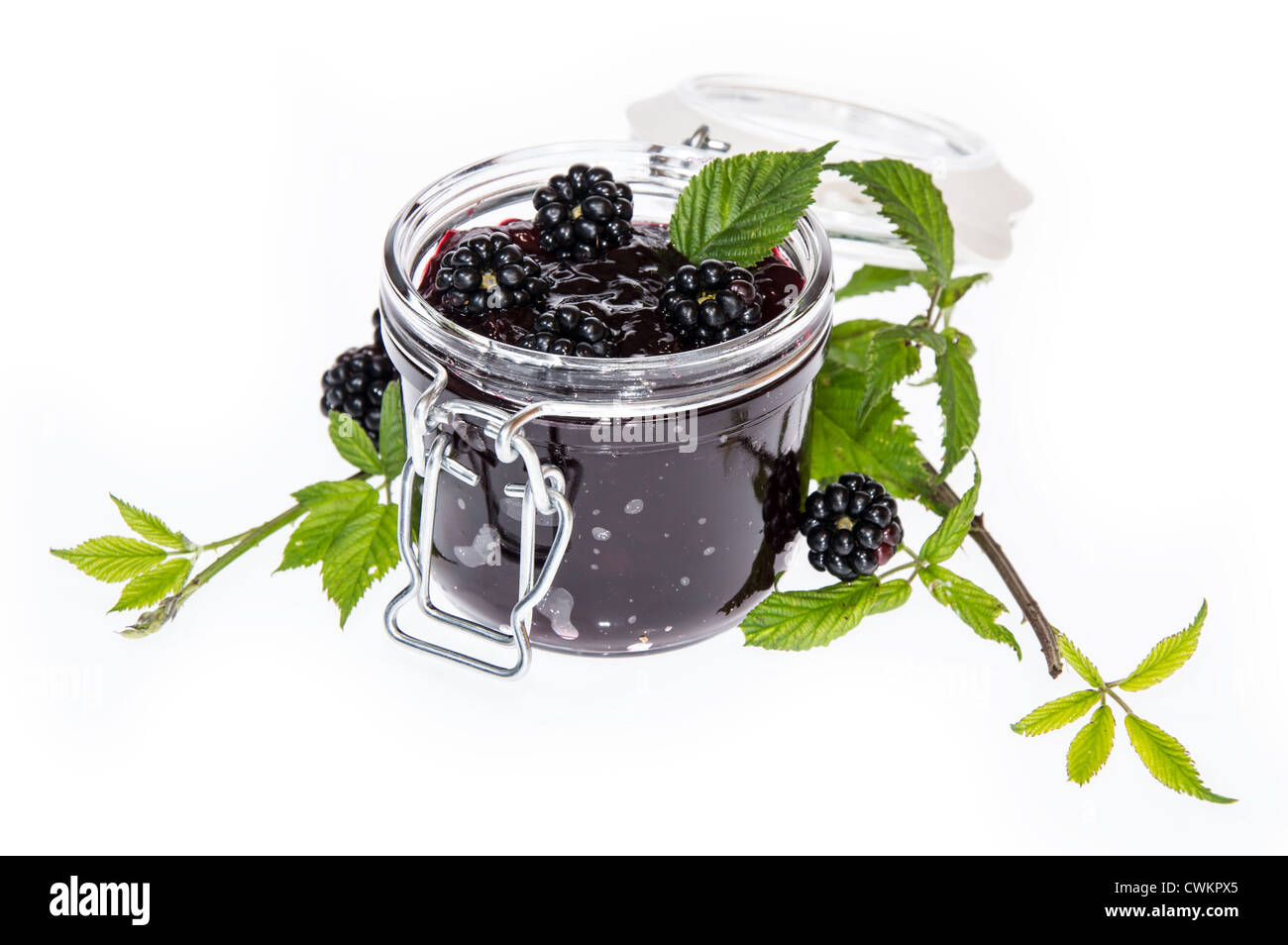 Blackberry jam hi-res stock photography and images - Alamy