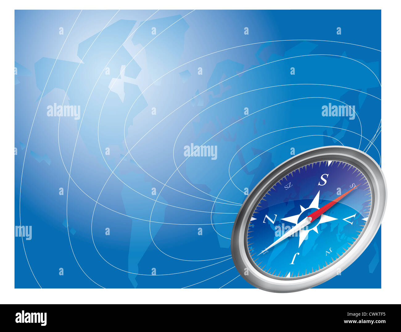 Compass navigation hi-res stock photography and images - Alamy