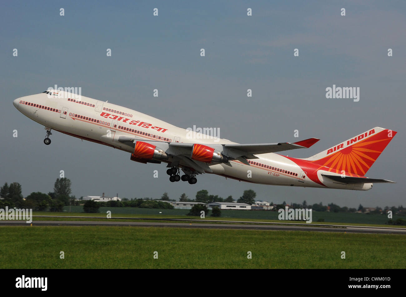 An air india aircraft hi-res stock photography and images - Alamy