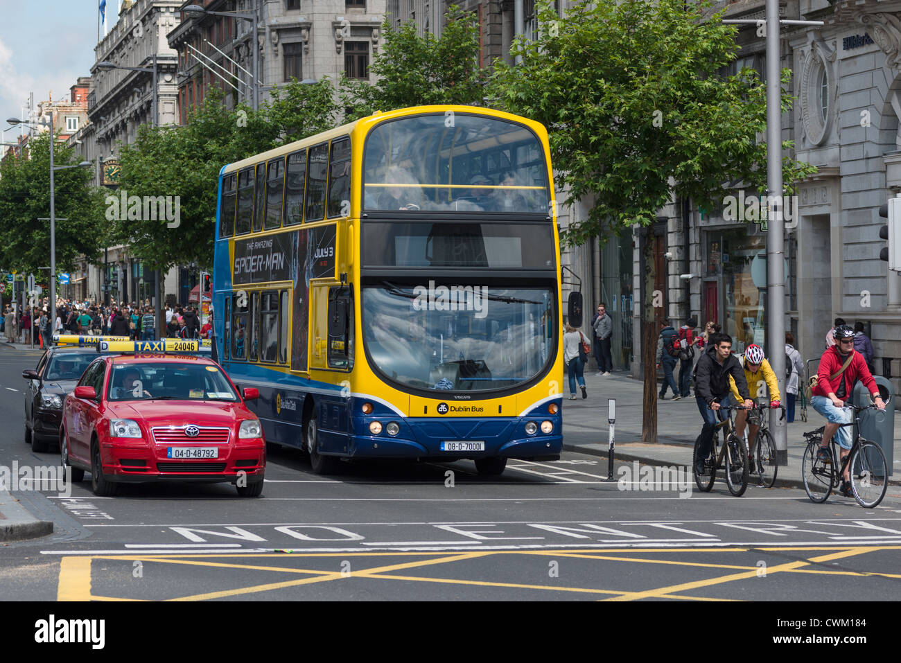 Oconnell st dublin hi-res stock photography and images - Alamy