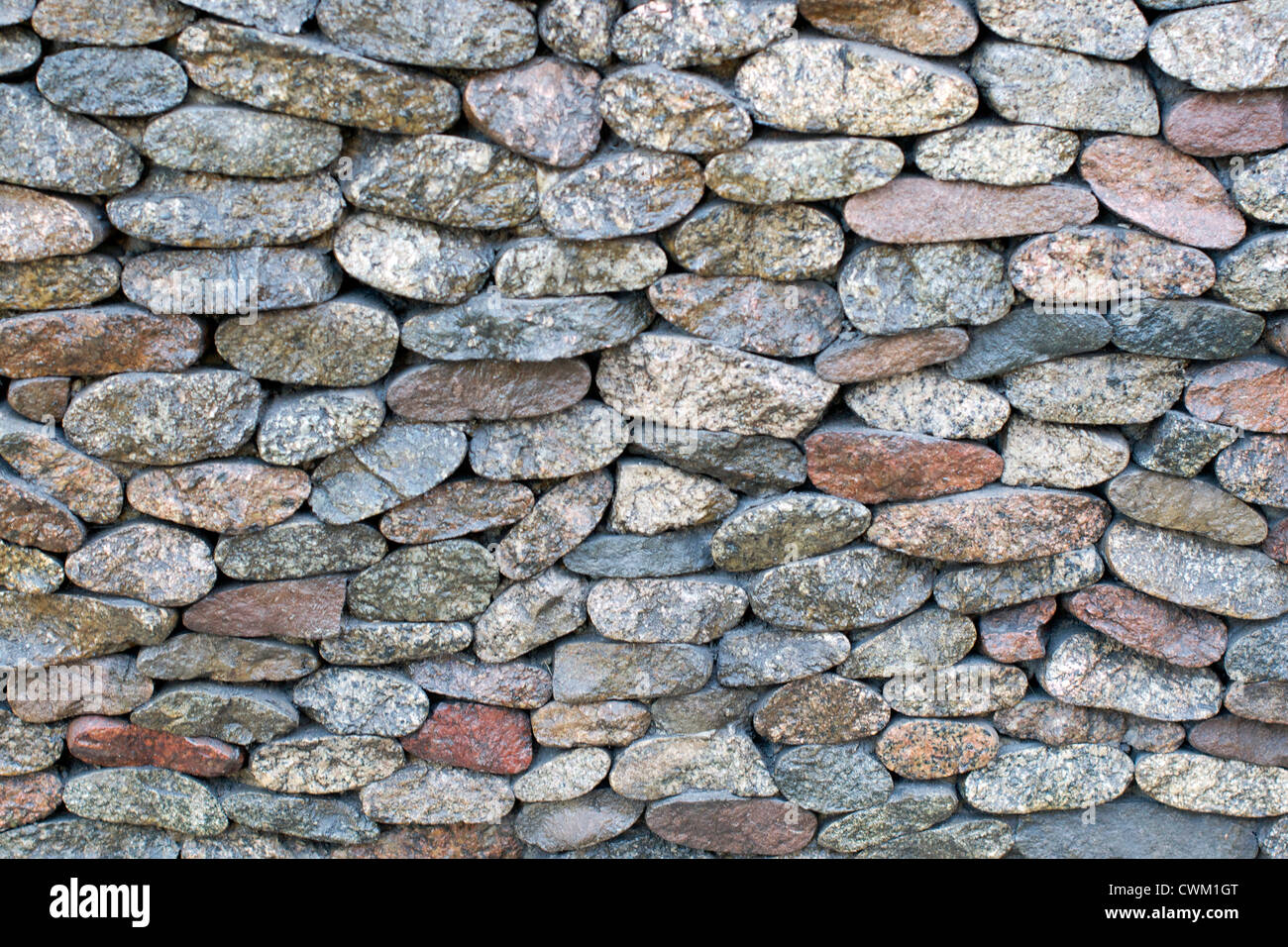 Stone wall, flat stacked background and texture Stock Photo - Alamy