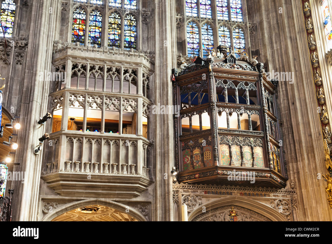 Windsor chapel oriel window hi-res stock photography and images - Alamy
