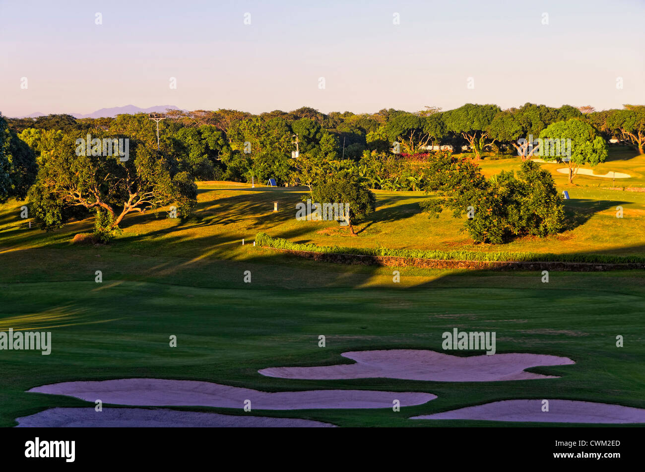 A beautiful golf course in the Philippines Stock Photo - Alamy