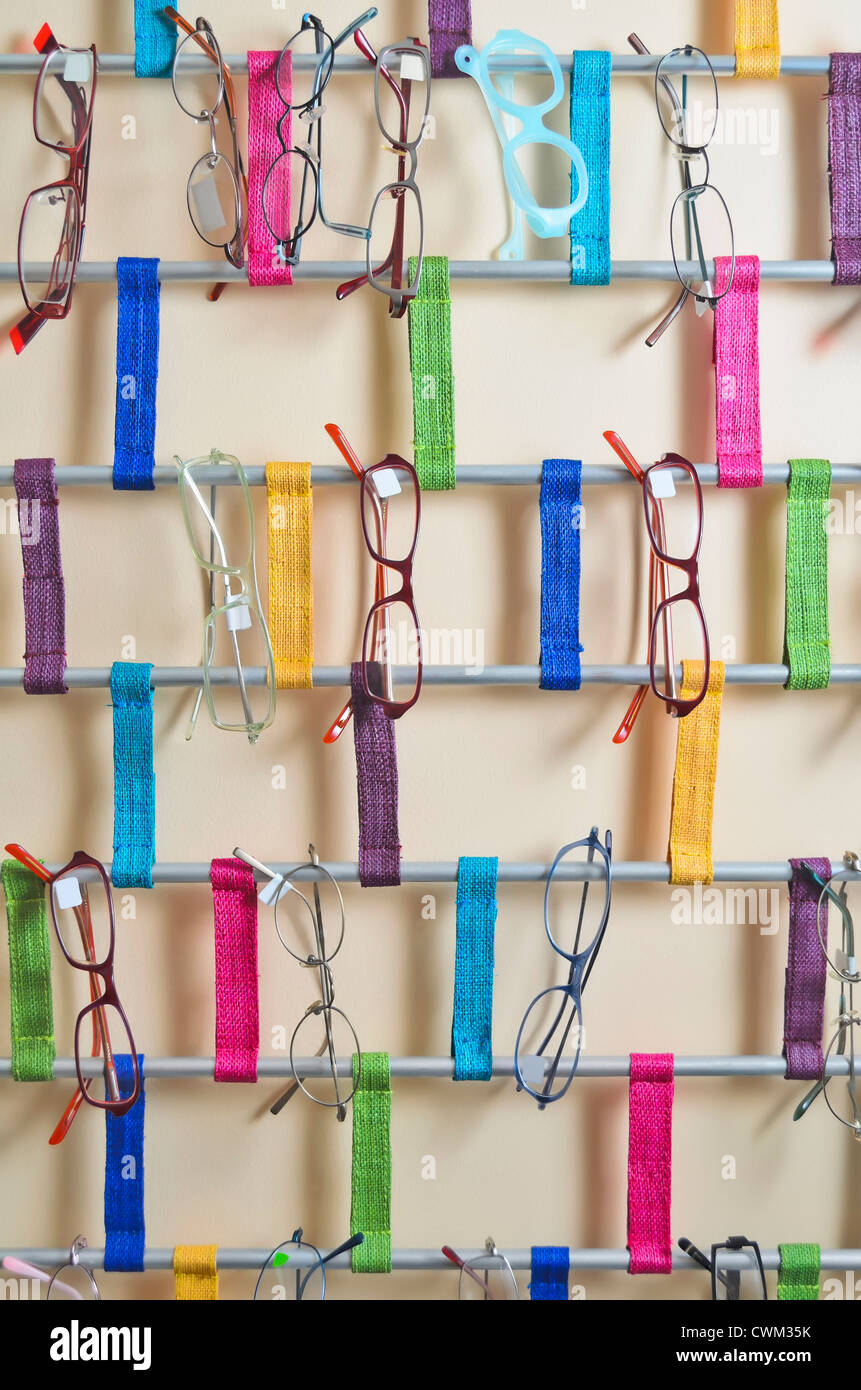 Eyeglasses display hi-res stock photography and images - Alamy