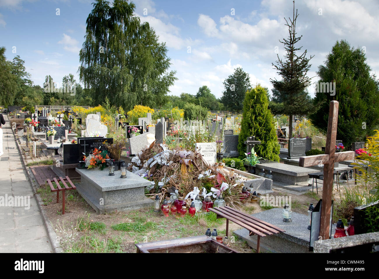 Poland cemetery hi-res stock photography and images - Alamy