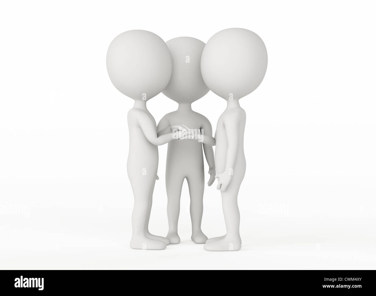 Humanoid workers Cut Out Stock Images & Pictures - Alamy