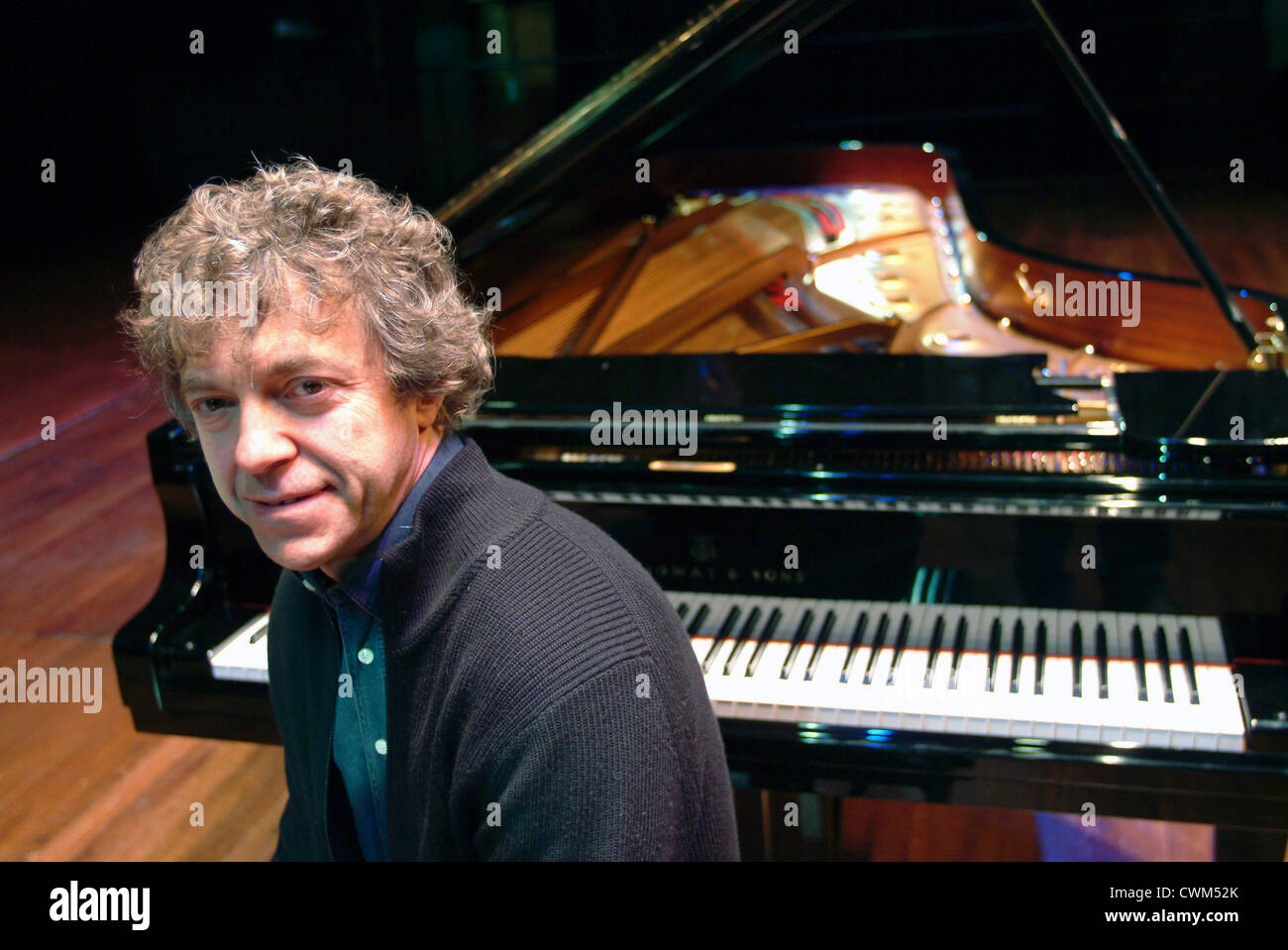 Pascal Roge in rehearsal Queen Elizabeth Hall London Monday 23 January ...