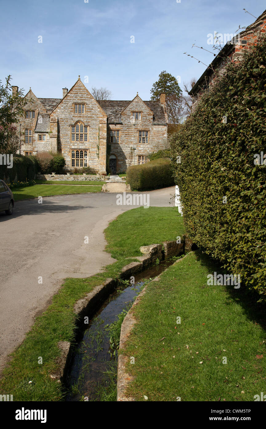 England Dorset Cerne Abbas South Gate House (The Manor House) at the ...