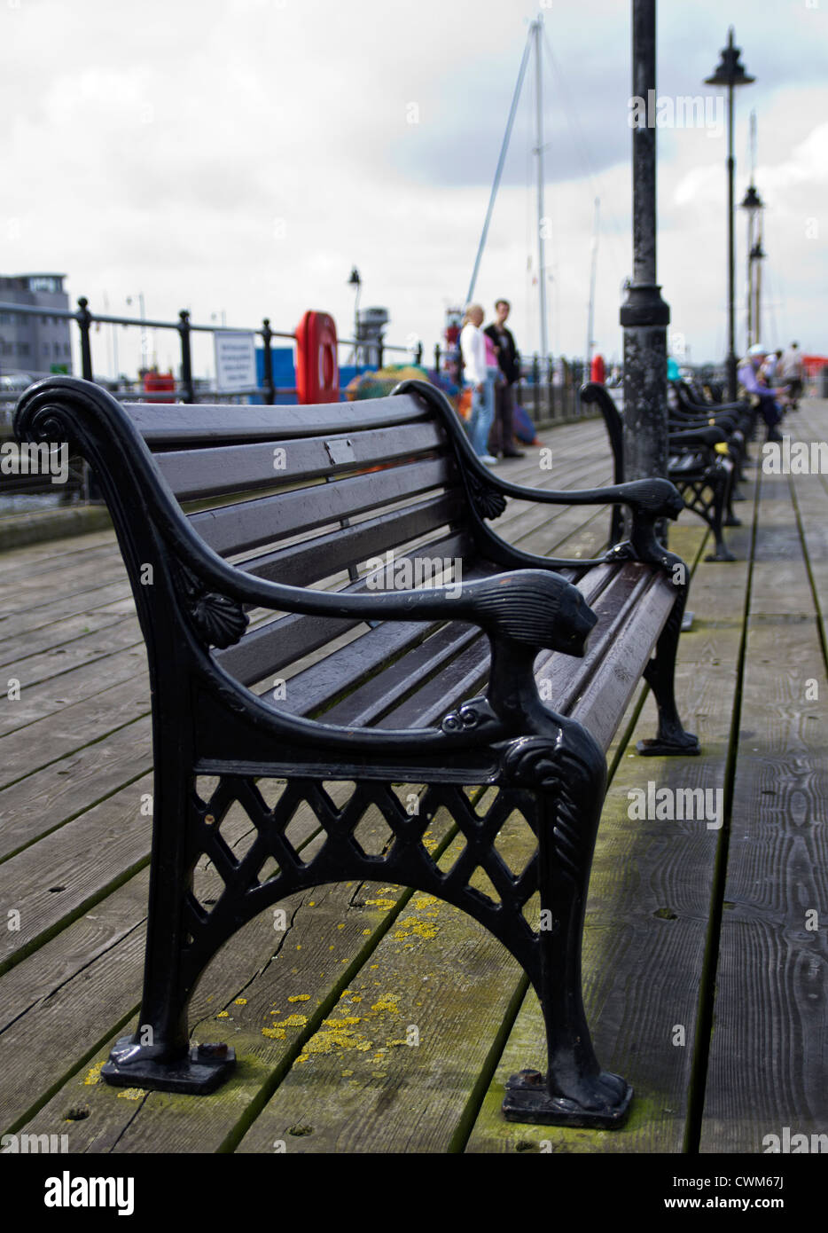 The pier at Harwich, Essex Stock Photo - Alamy