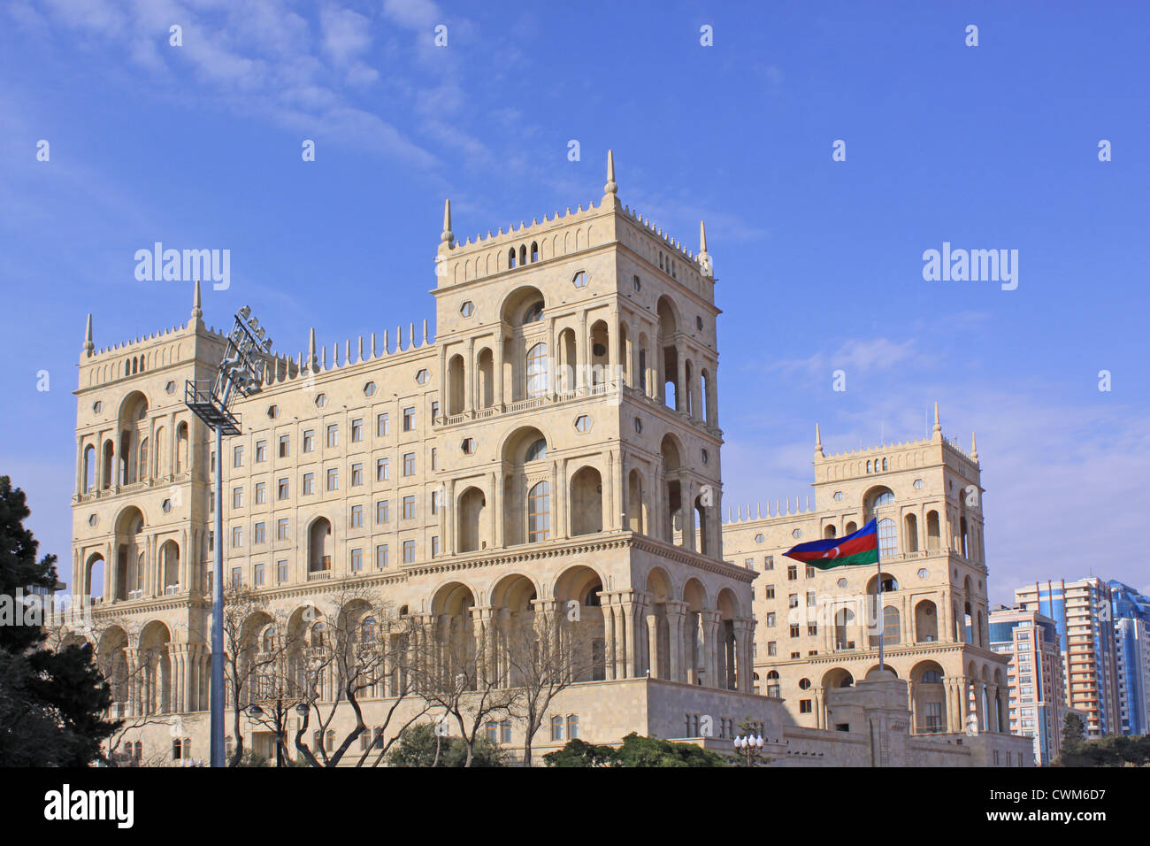 Baku the baku government house hi-res stock photography and images - Alamy