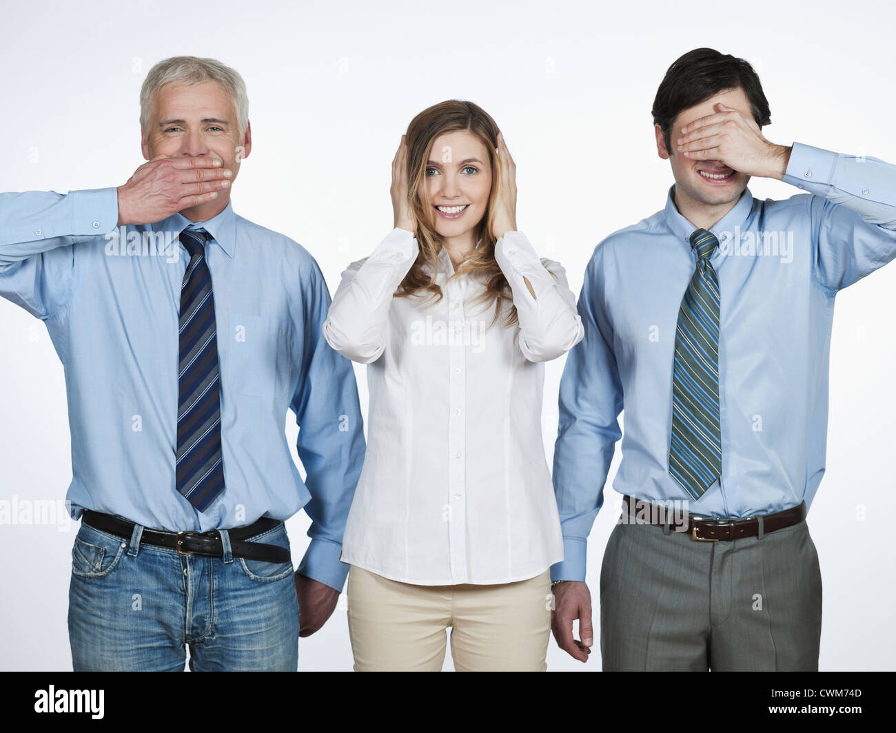 See no evil hear no evil speak no evil hi-res stock photography and ...