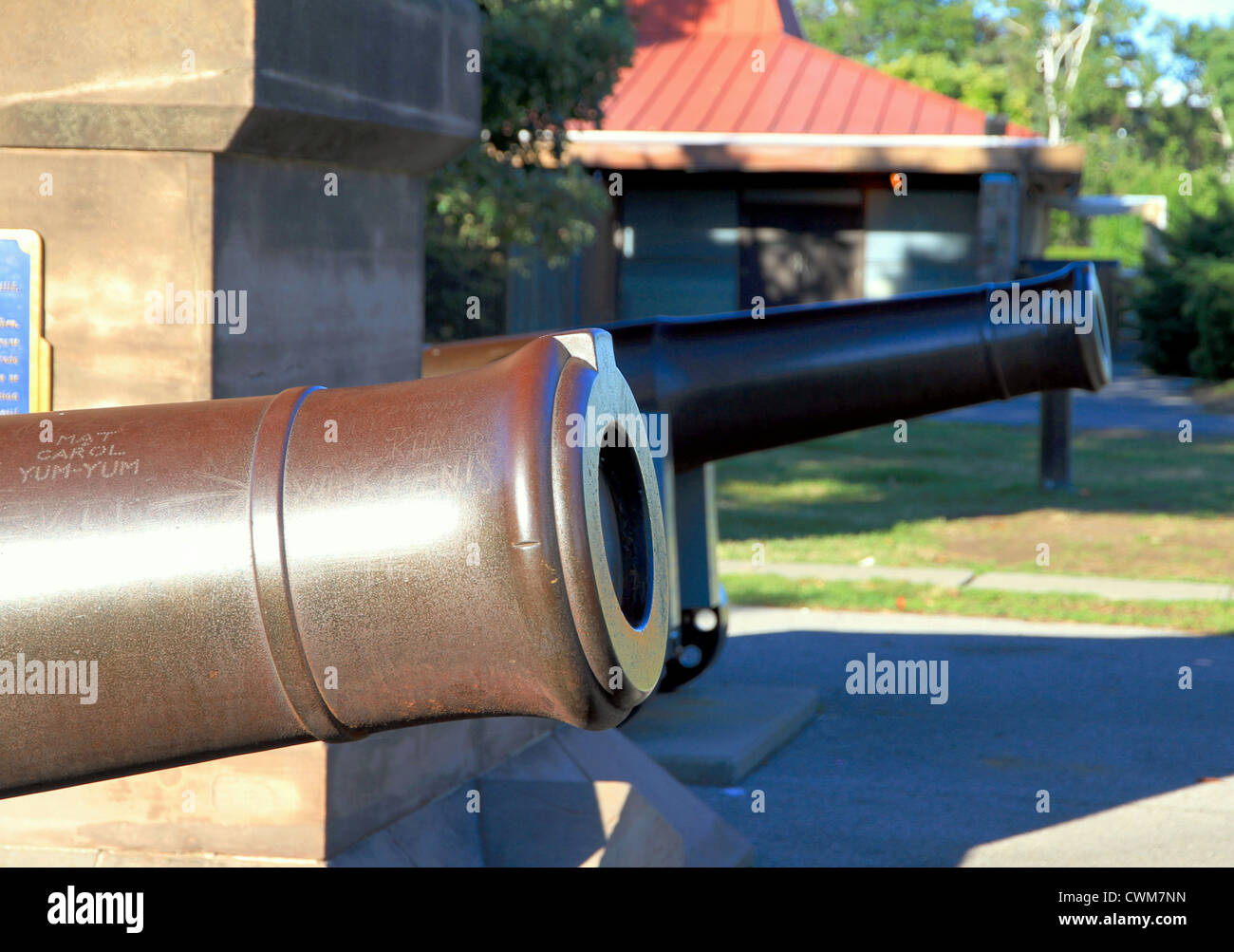 An old cannon in the Exhibition area of Toronto Stock Photo - Alamy