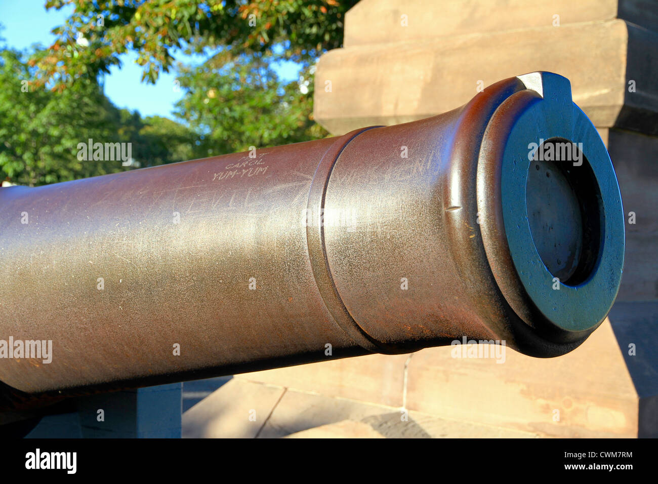 An old cannon in the Exhibition area of Toronto Stock Photo - Alamy