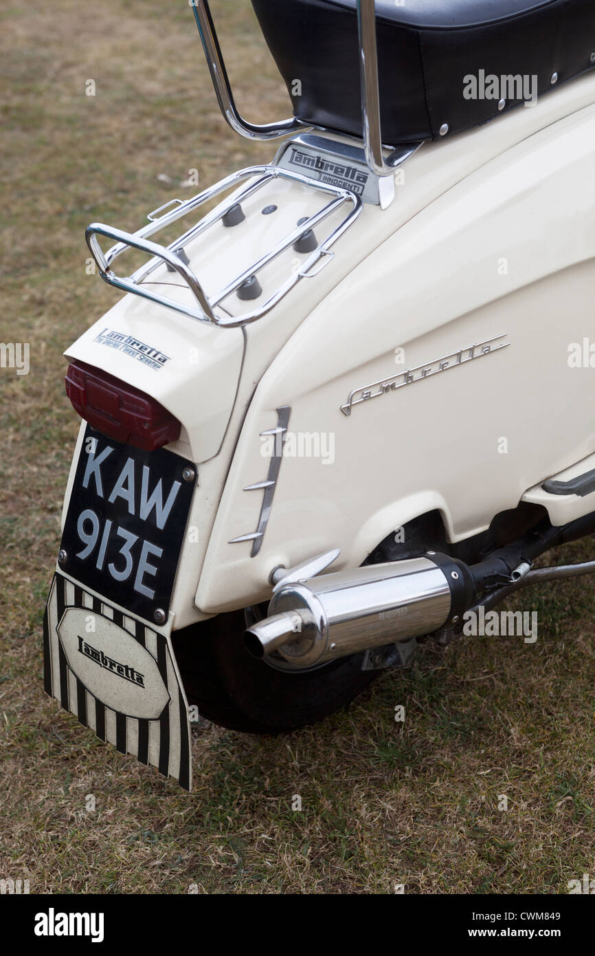 Classic Lambretta Scooter Stock Photo - Alamy