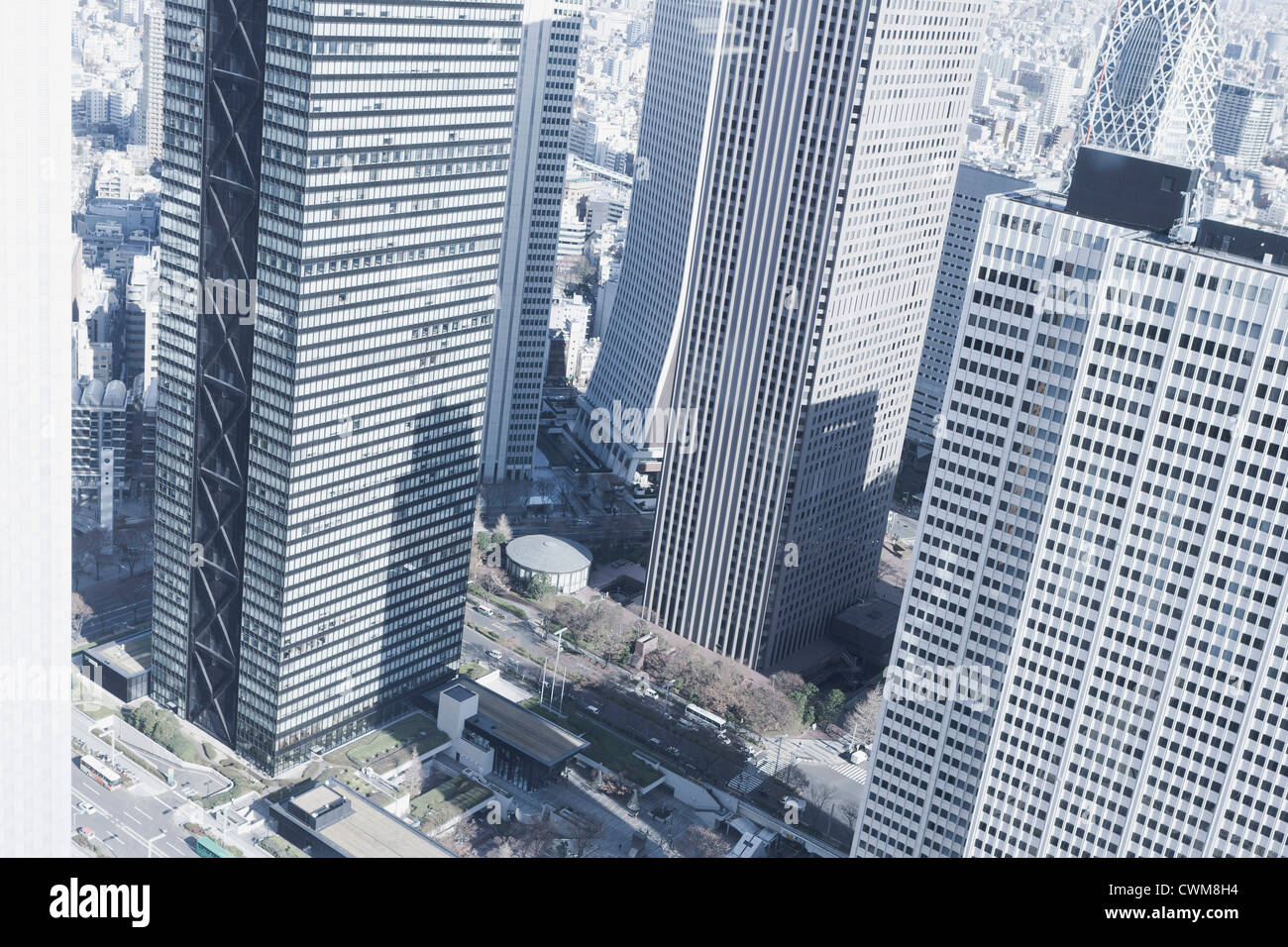 Japan, Tokyo, View of highrise buildings Stock Photo - Alamy