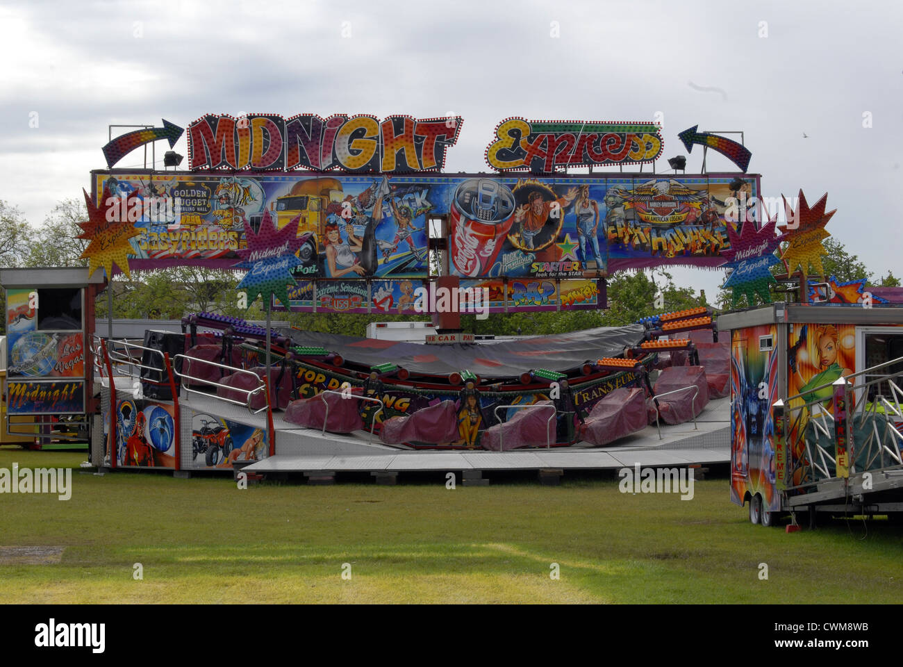 Fun Fair in the Common Stock Photo - Alamy
