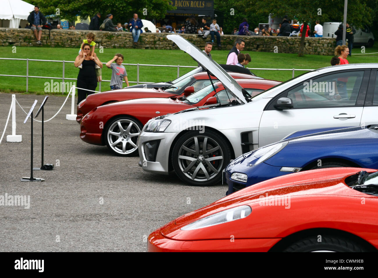 Supercar Show Down at Beaulieu 2012 Stock Photo - Alamy