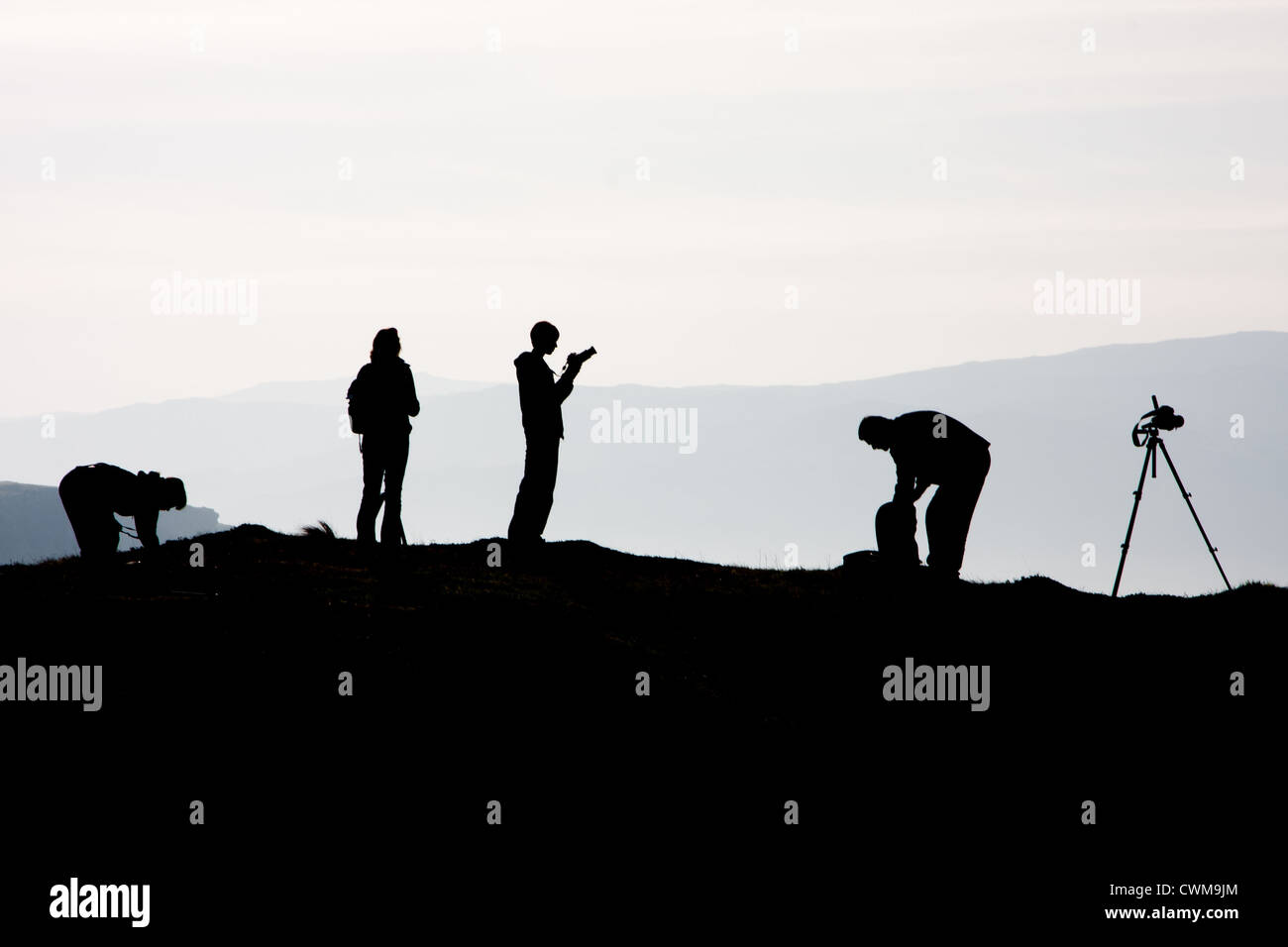 Silhouette camera hi-res stock photography and images - Alamy