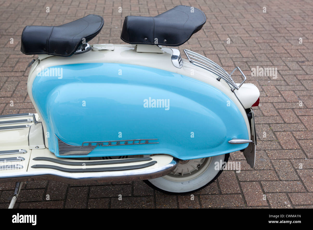 Classic Lambretta Scooter Stock Photo - Alamy