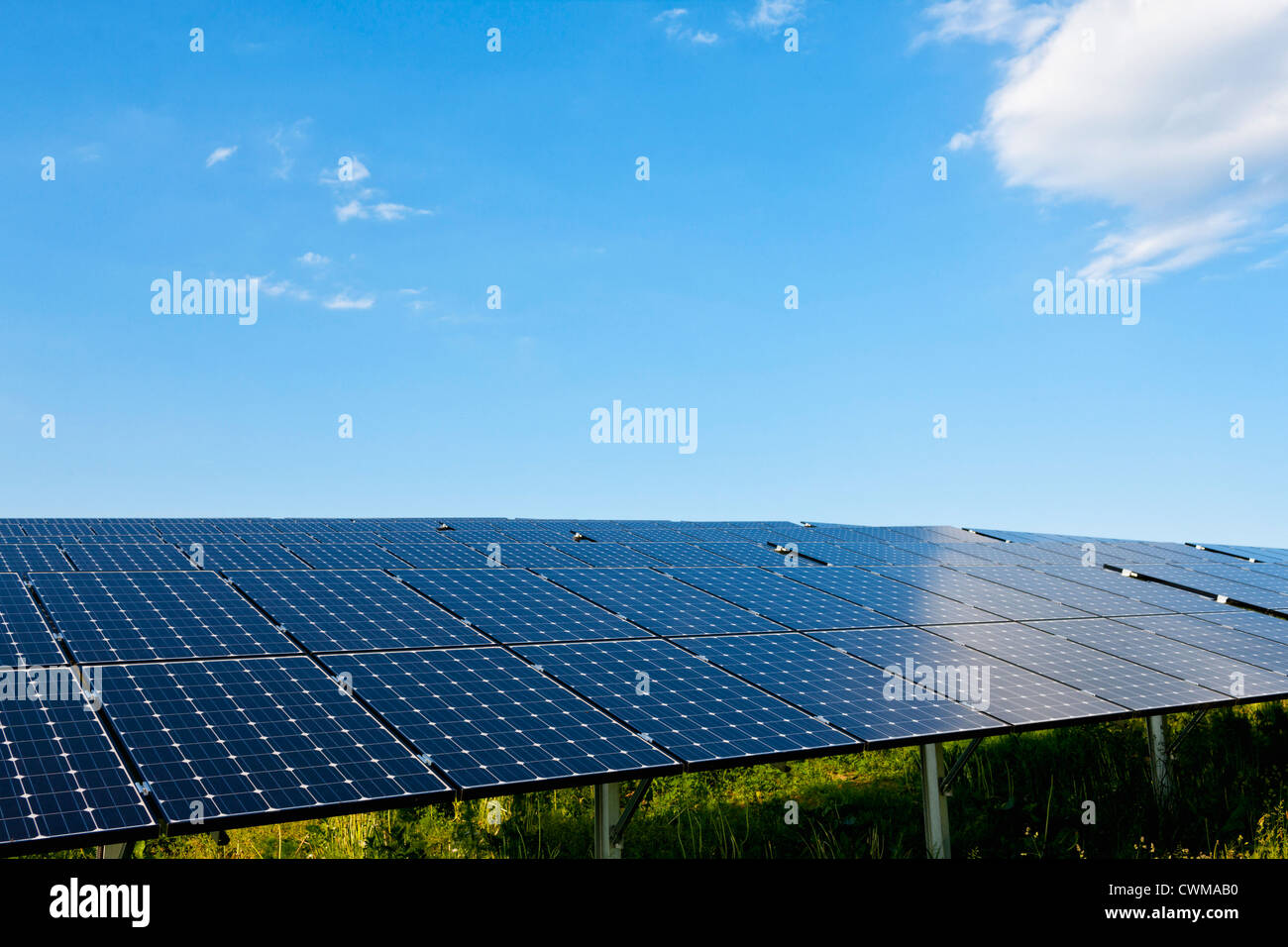 Europe, Germany, Bavaria, Solar panel field Stock Photo - Alamy