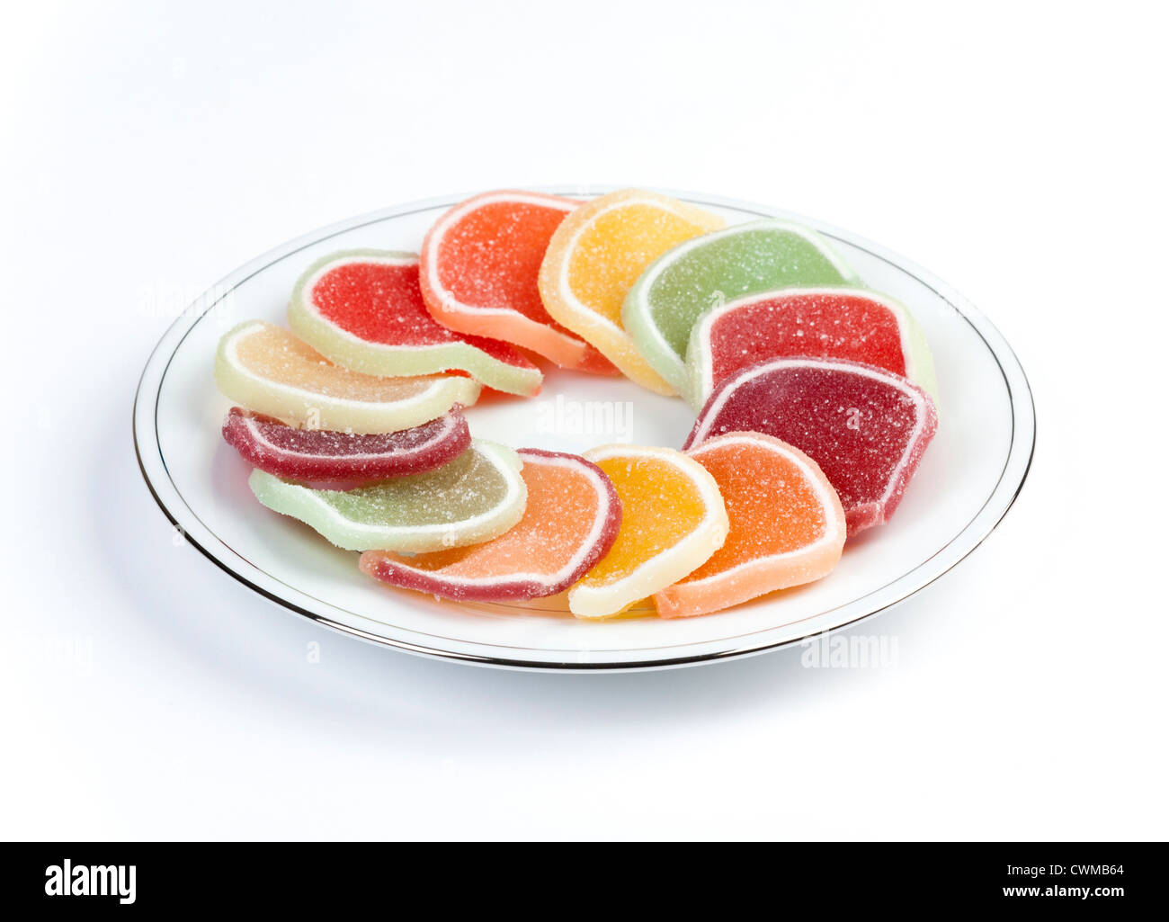 Orange jellies hi-res stock photography and images - Alamy