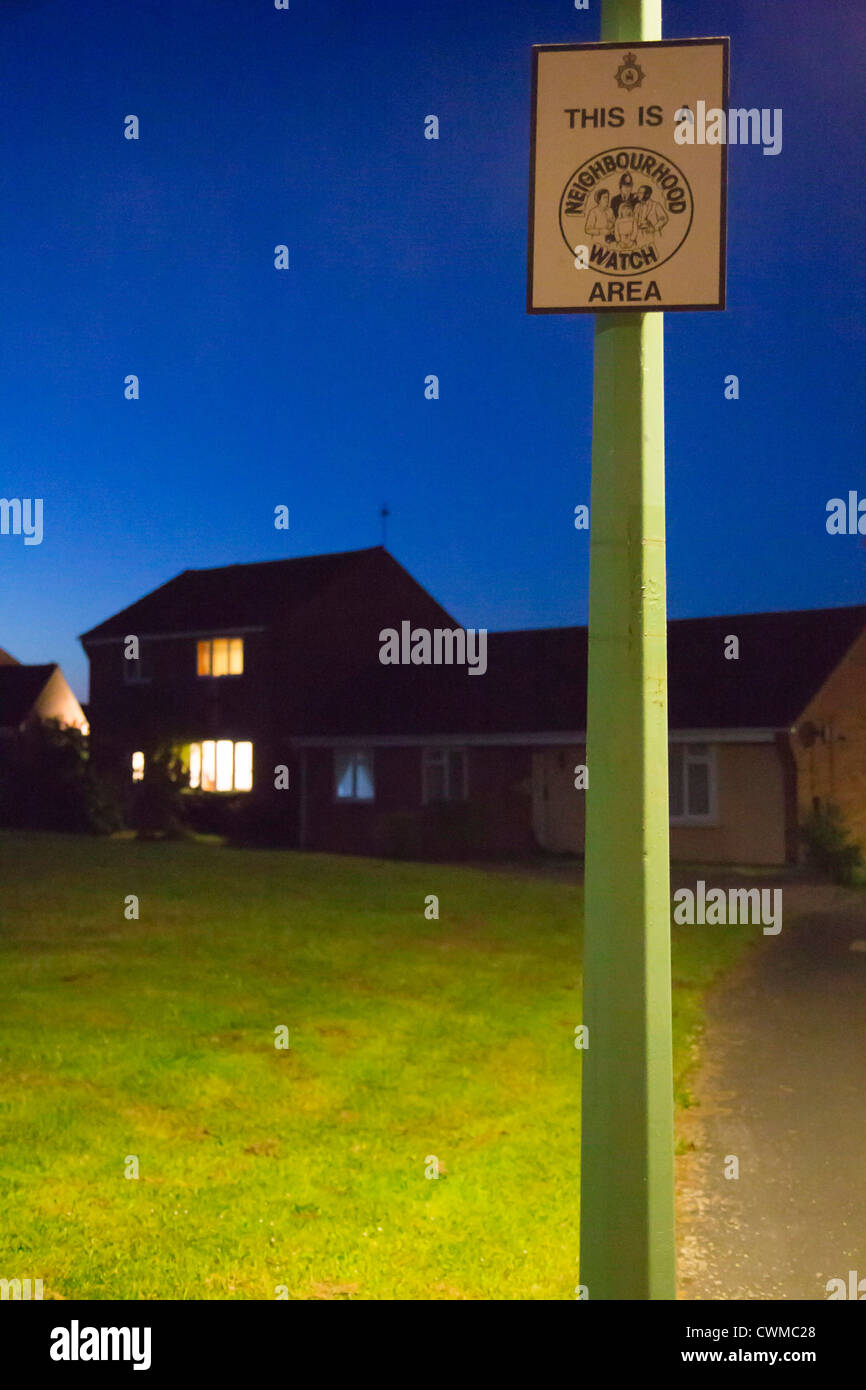 Neighborhood watch sign hi-res stock photography and images - Alamy