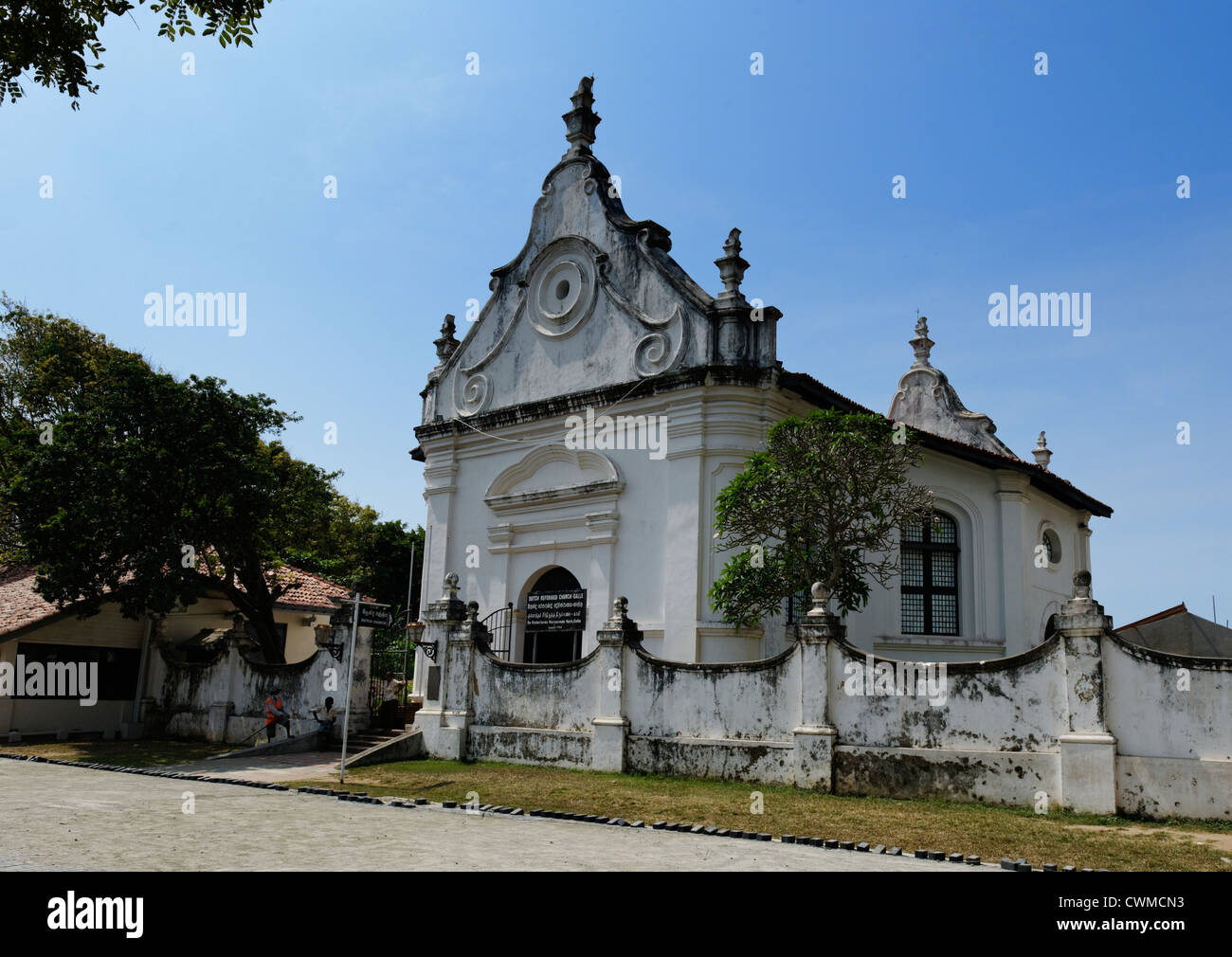 THe Old Dutch Church, Galle fort, Galle, Sri Lanka, asia Stock Photo ...