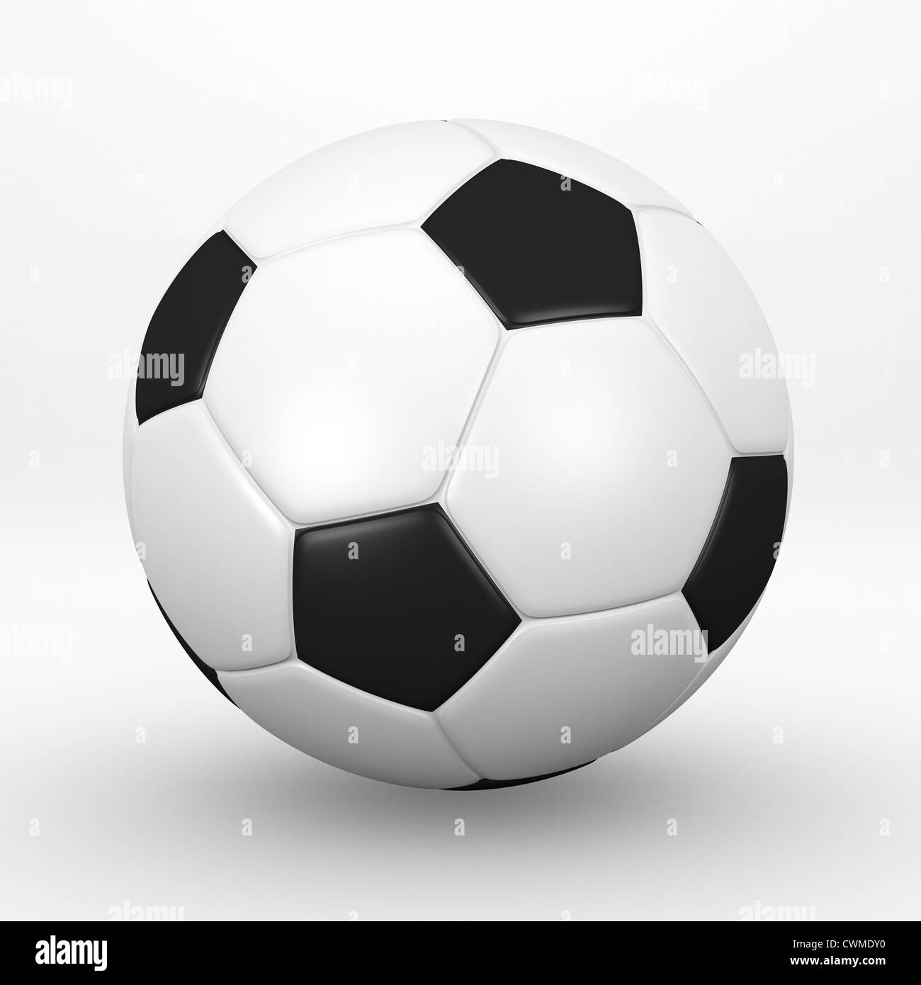 isolated soccer ball with clipping path Stock Photo - Alamy