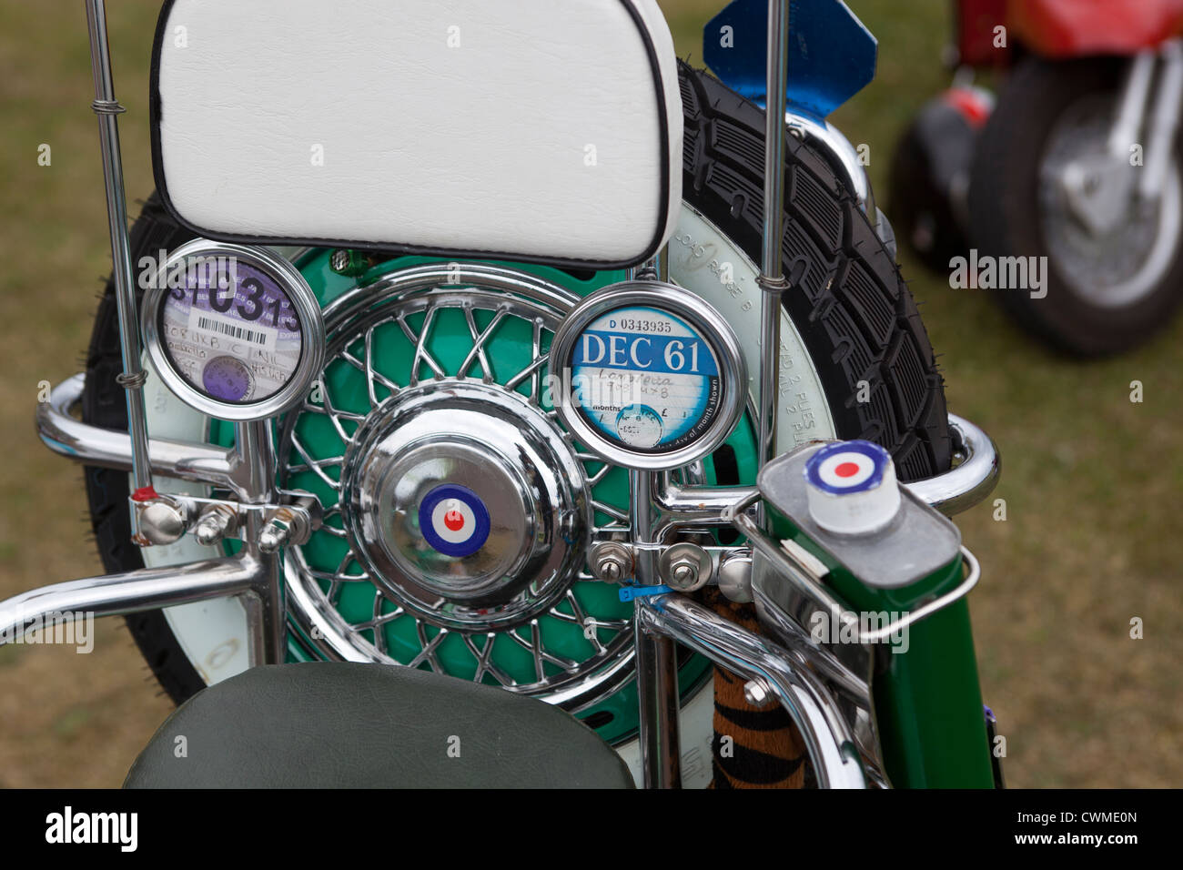 Classic Lambretta Scooter Stock Photo - Alamy