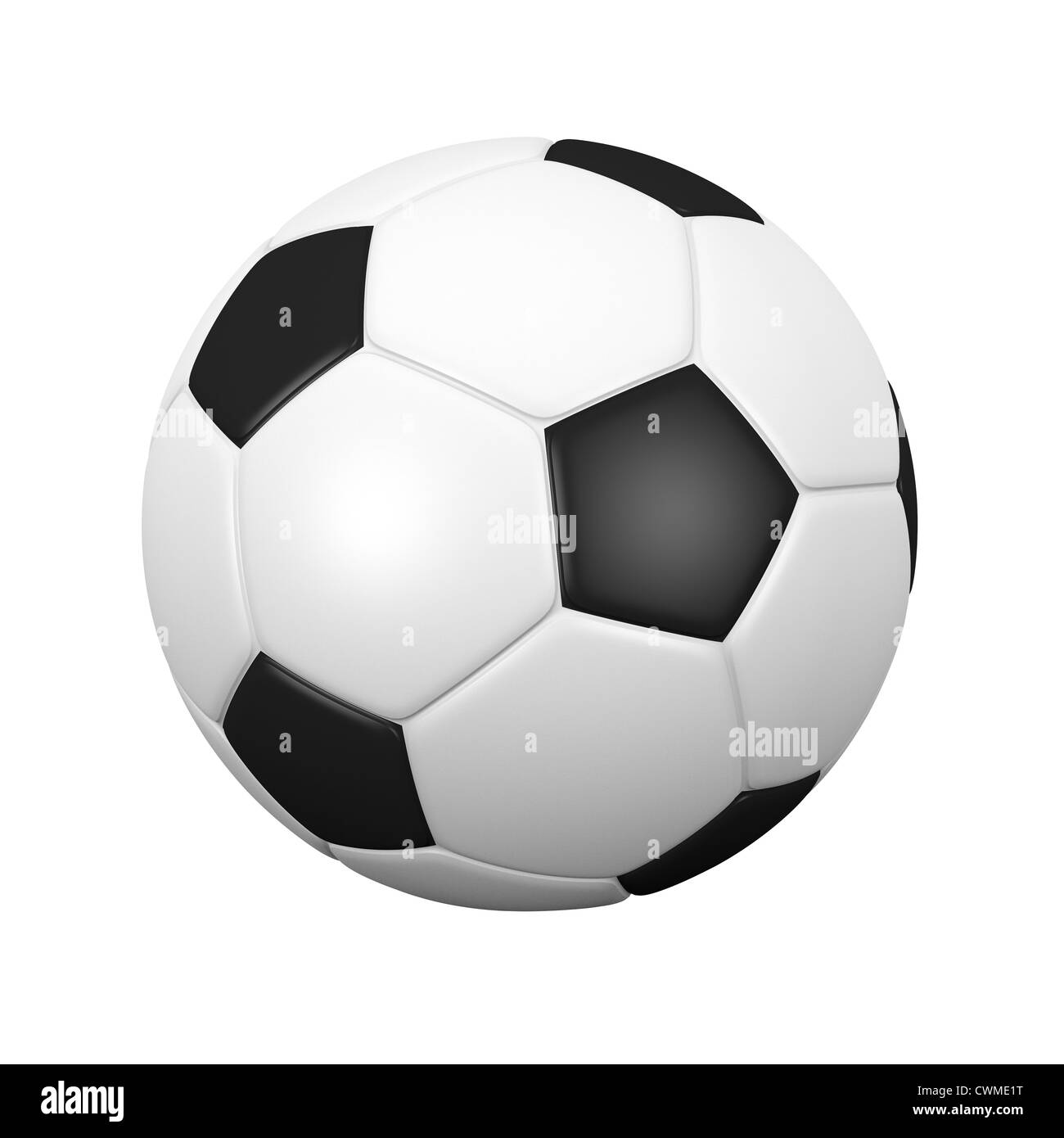 isolated soccer ball with clipping path Stock Photo - Alamy